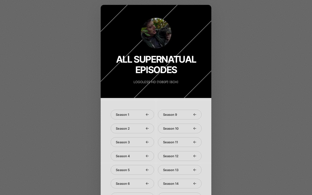 Logoless SPN Episodes